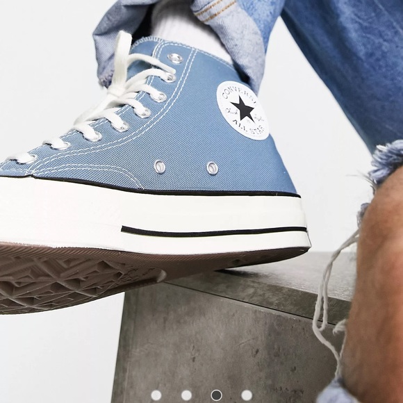 Converse | Shoes | Converse Chuck 7 Hi Sneaker In Deep Waters Blue ...